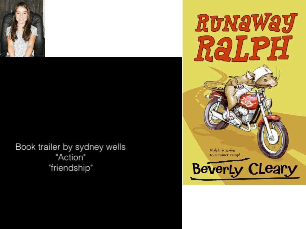 Runaway ralph book trailer by sydney wells | ShowMe