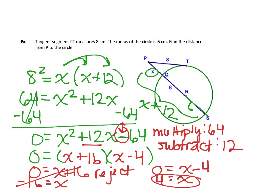Power Theorems | Math, geometry | ShowMe