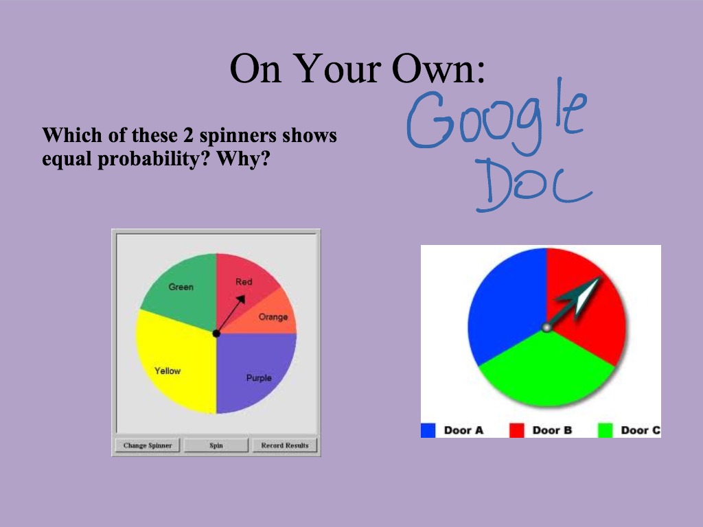 Theoretical Probability Math ShowMe