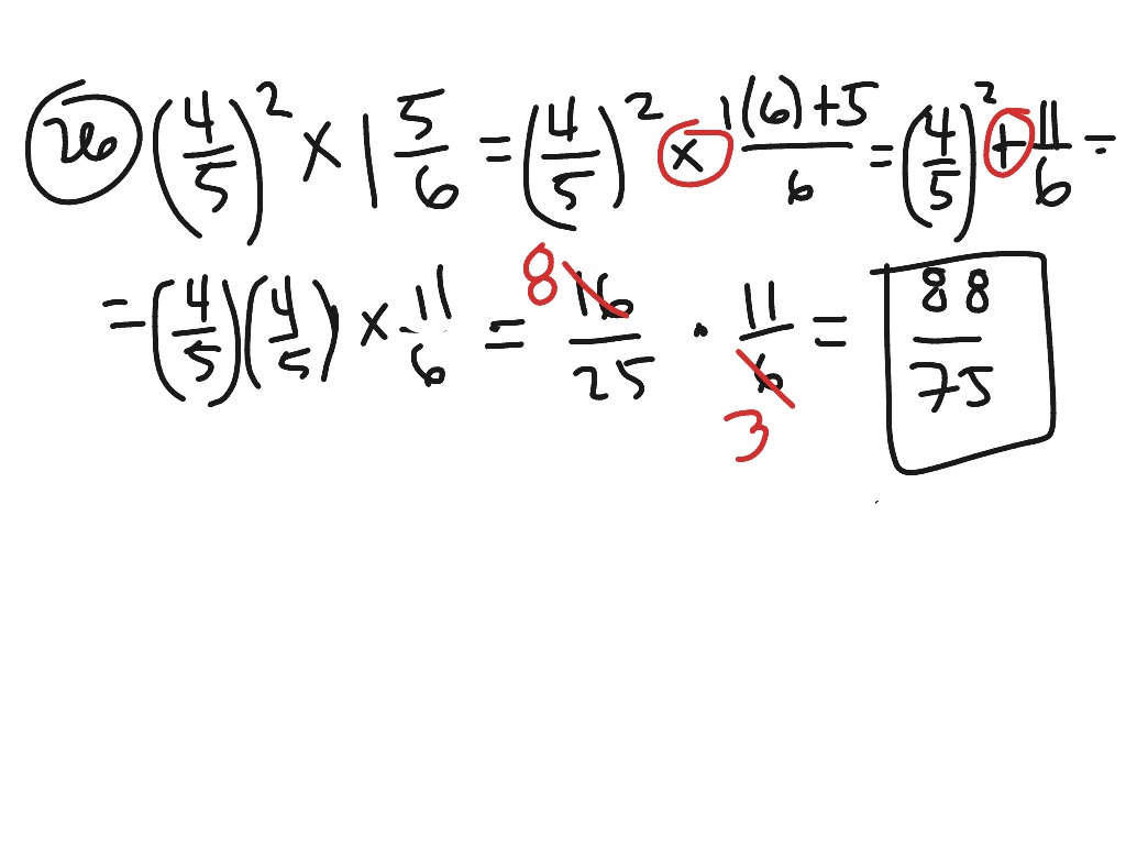 Radicals, Order of Ops, Quiz Retake problems 13-26 | Math, Algebra | ShowMe