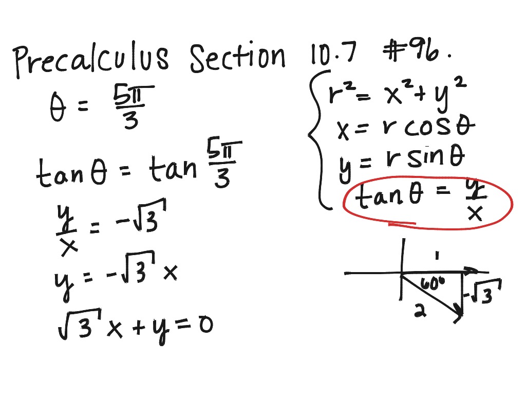 Precalculus section 10.7 #96 | Math | ShowMe