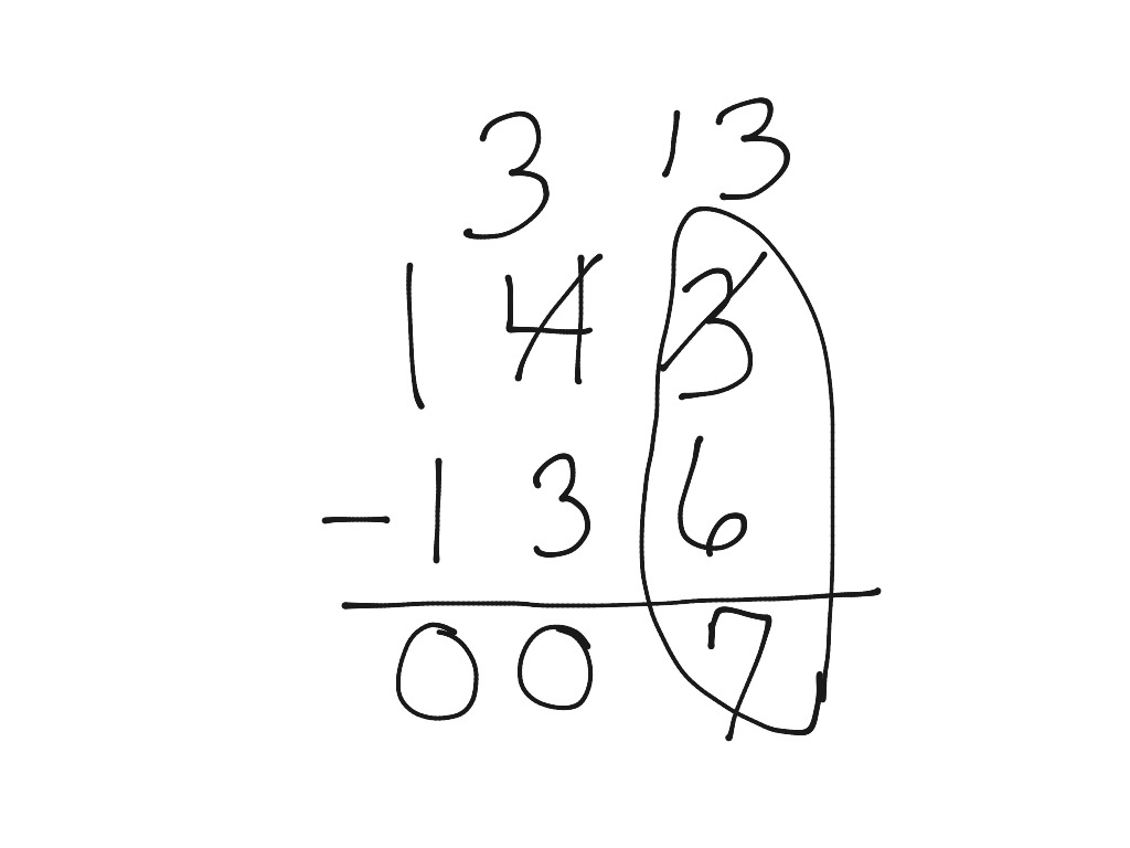 Borrow | Math, Elementary Math, 3rd grade | ShowMe