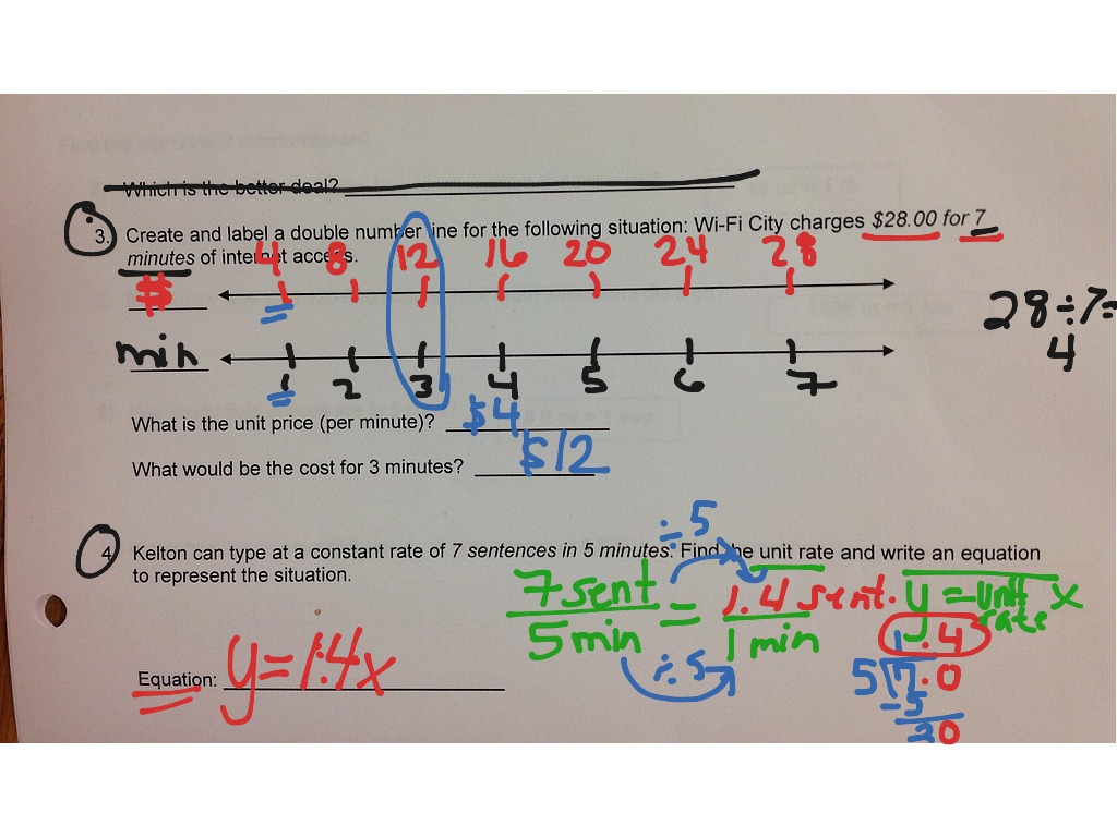 Unit 2 review (3-4) | Math | ShowMe
