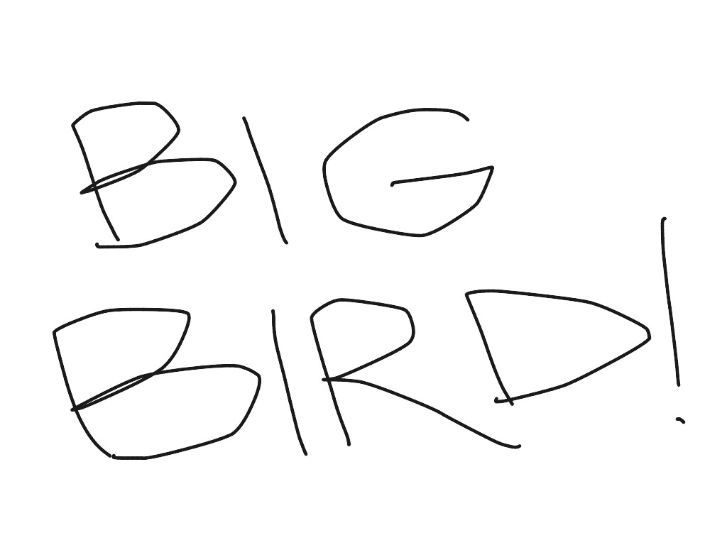 Big bird | Math | ShowMe