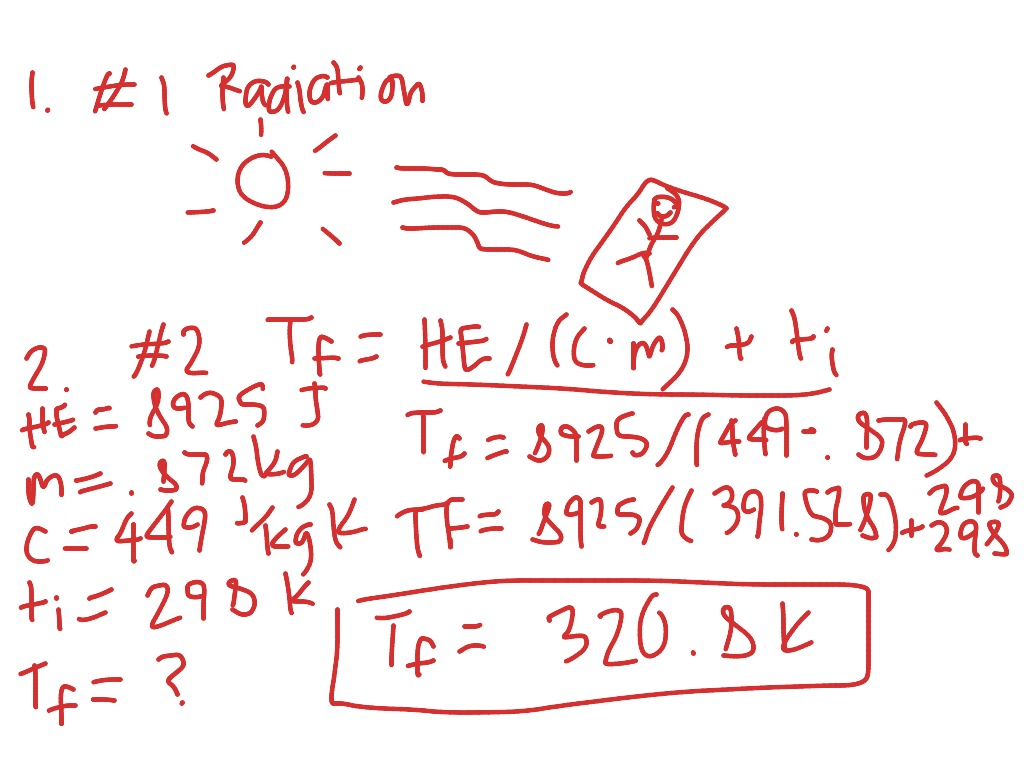 Heat Types | Science | ShowMe