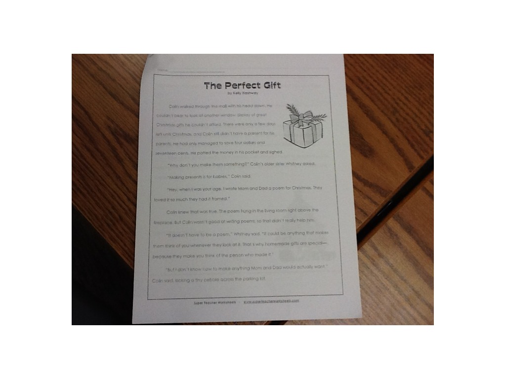 The Perfect Gift | Language | ShowMe