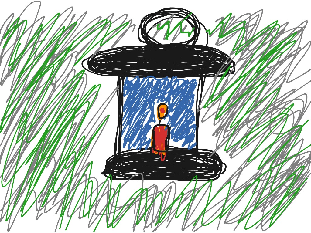 Lamp | Art, Color, Drawing | ShowMe