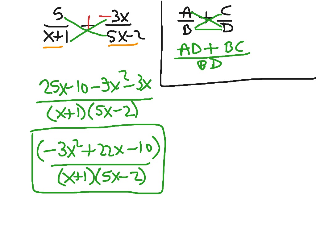 Add rat ext | Math, Algebra, Algebra 2 | ShowMe