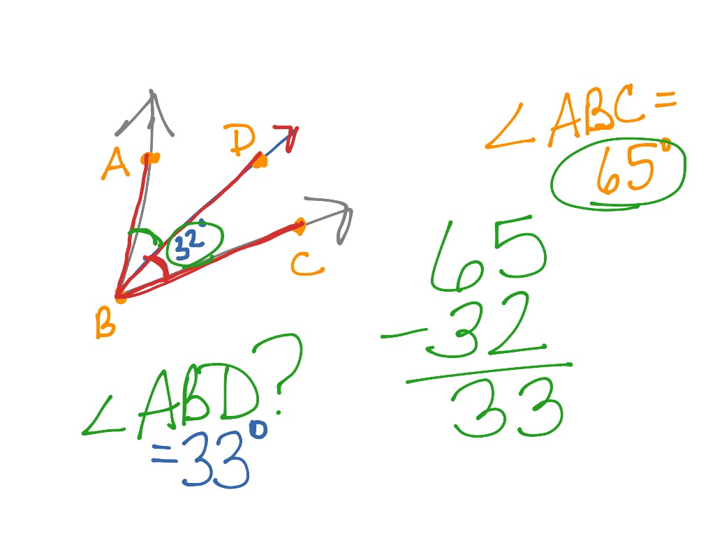 Find angle measure | Math, Elementary Math | ShowMe
