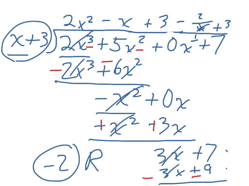Long division | Math, Algebra | ShowMe