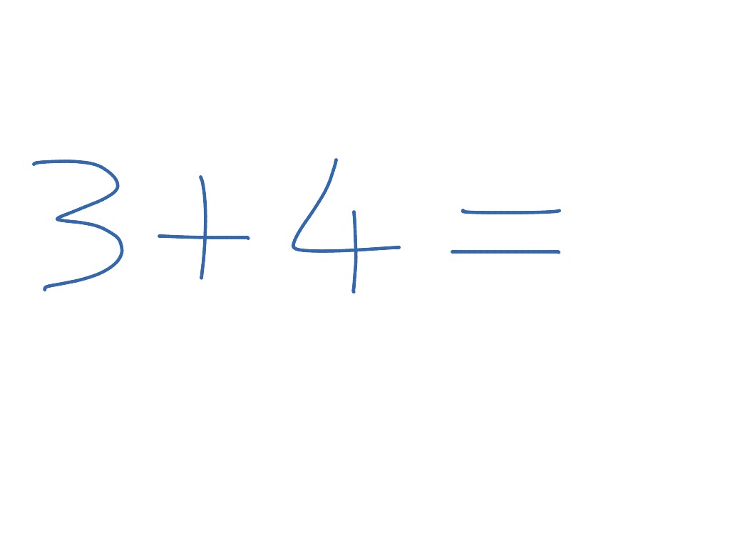 Simple addition sentence | Math, Arithmetic, Addition | ShowMe