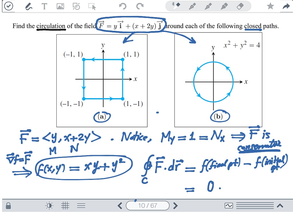 14.20 Conservative Fields over Closed Curves | Math, Calculus ...