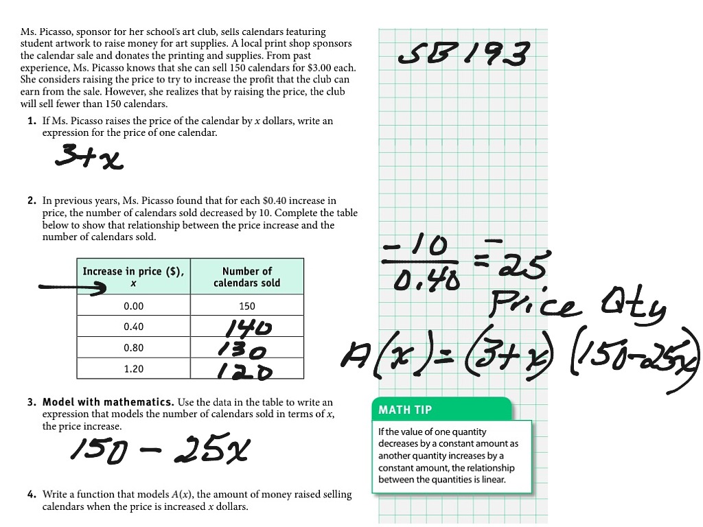 Algebra II SB Lessons 12-1 & 12-2 | Math, Algebra 2 | ShowMe