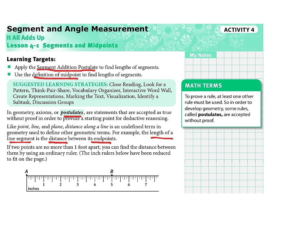 Geometry SB 4-1 | Math, geometry | ShowMe