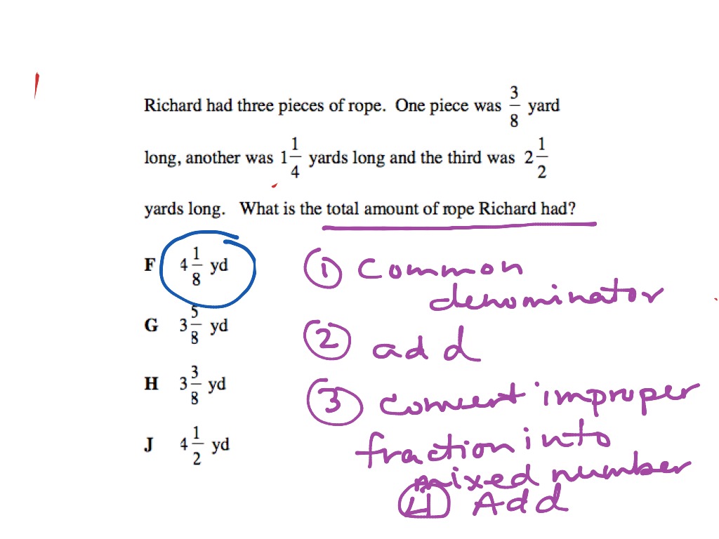 Adding Fractions | Math | ShowMe