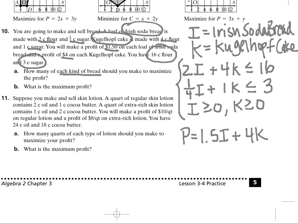 Practice 3-4, Problem 10 | Math | ShowMe