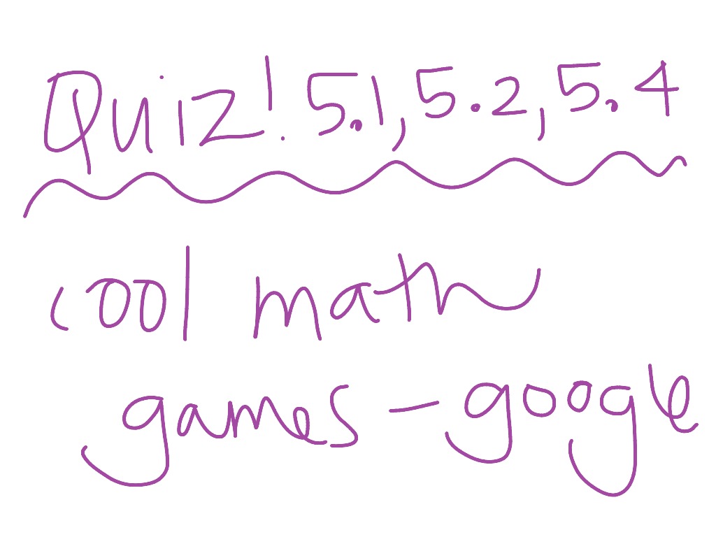 Chapter 5 Quiz Review | Math | ShowMe