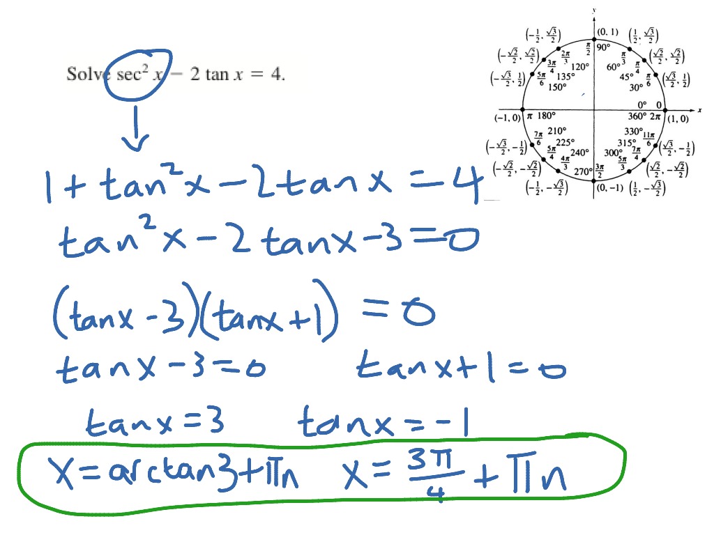 Precalculus: 6.3b example 2 | Math, Trigonometry | ShowMe