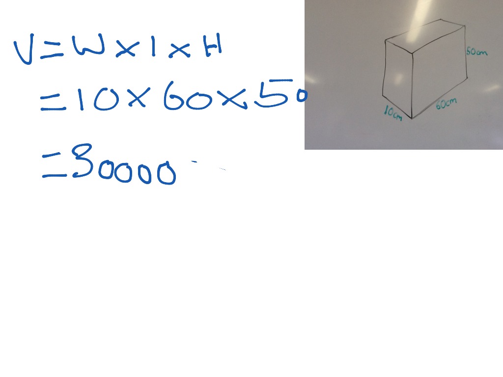 Daniel:) | Math, geometry, Volume | ShowMe