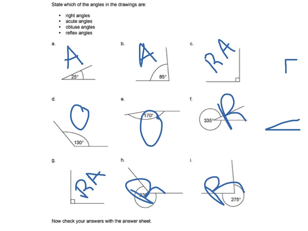 Angles | Math | ShowMe