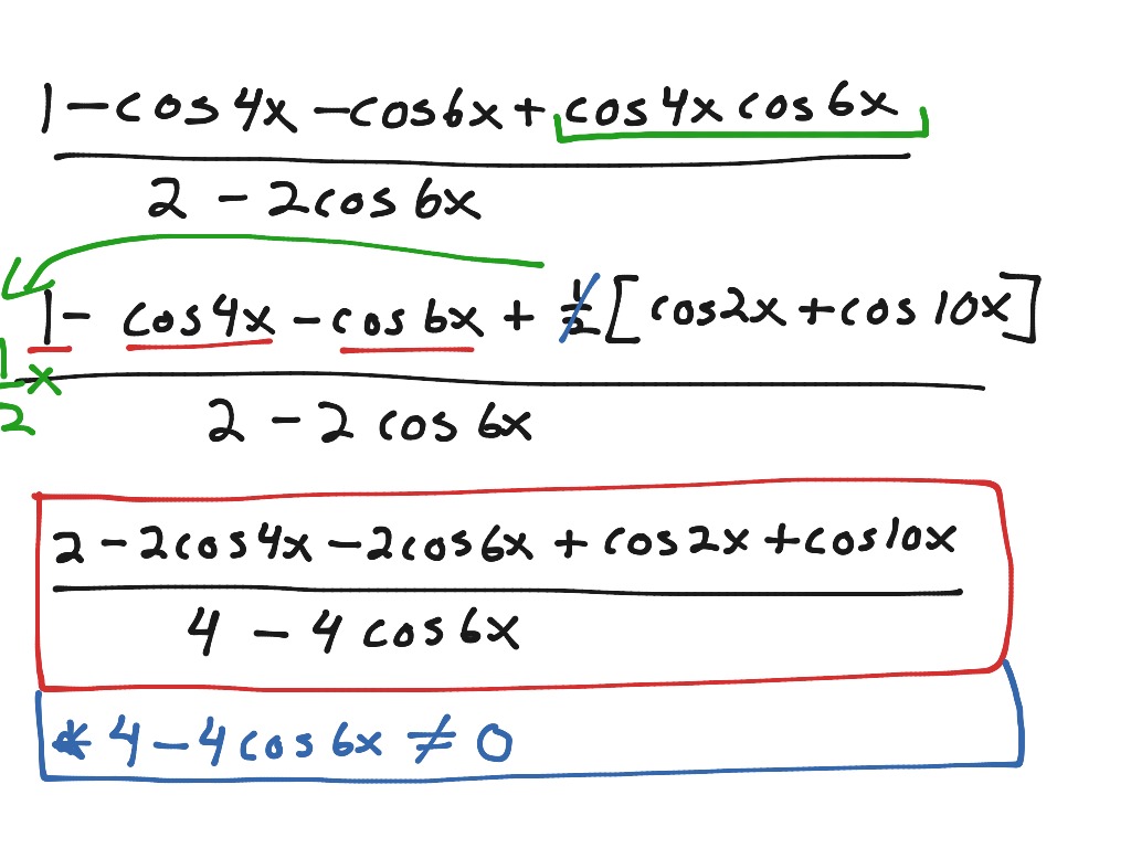5.5 Power Reducing Formulas | Math | ShowMe