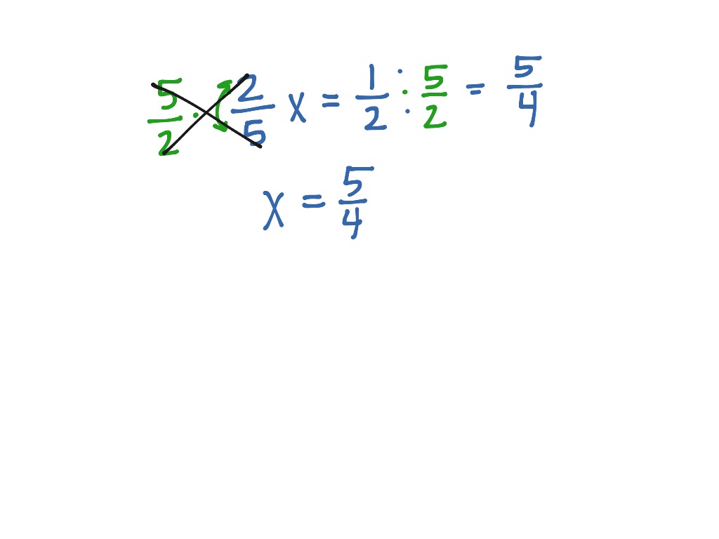 Solve the linear equation by multiplying fractions | Math, Algebra ...