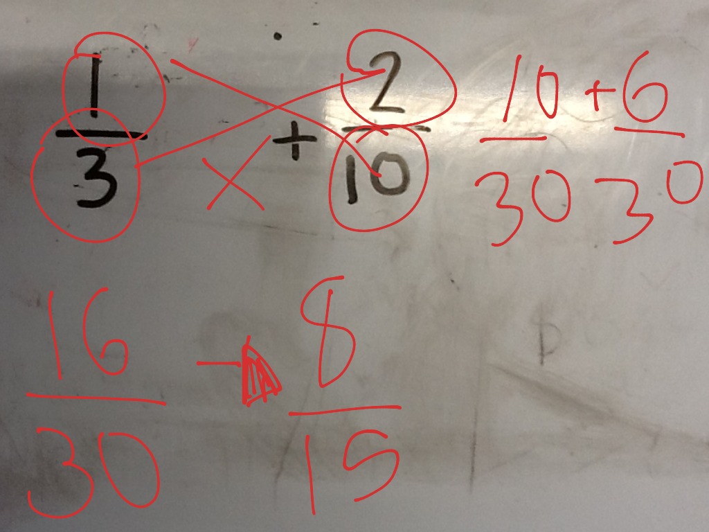 Simple Adding Fractions | Math, number | ShowMe
