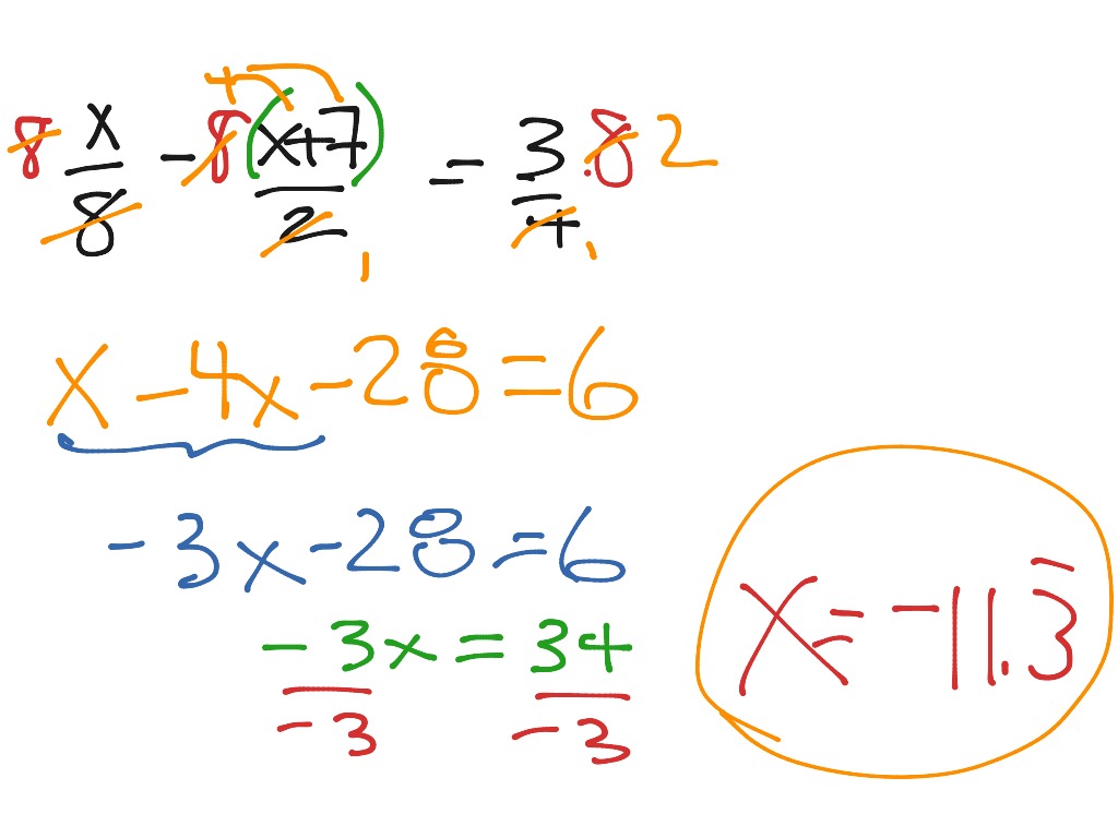 Unit 3 Review 12d Math Algebra Solving Equations Showme