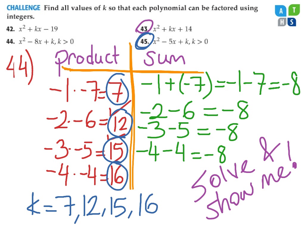 Extra - Algebra Problem | Algebra | ShowMe