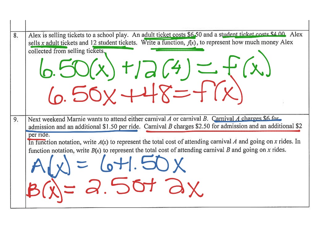 Day 2 ~ translating word problems | Math, Algebra | ShowMe