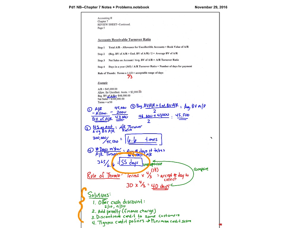 Acct II Ch 7 Notes, Part III | Accounting, Business, Financial ...