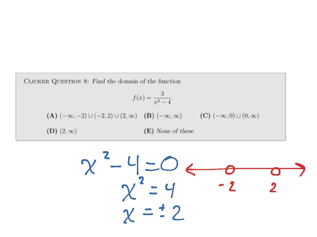 Clicker Question 8 | Math | ShowMe