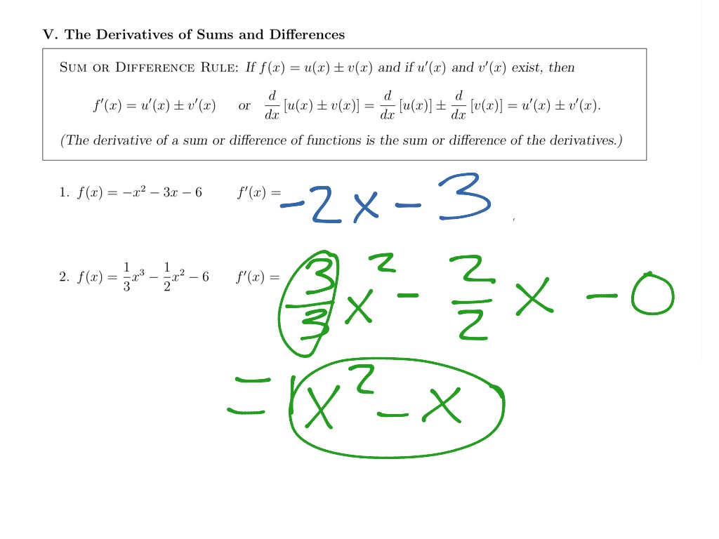 Page 110 (sums/differences) | Math | ShowMe
