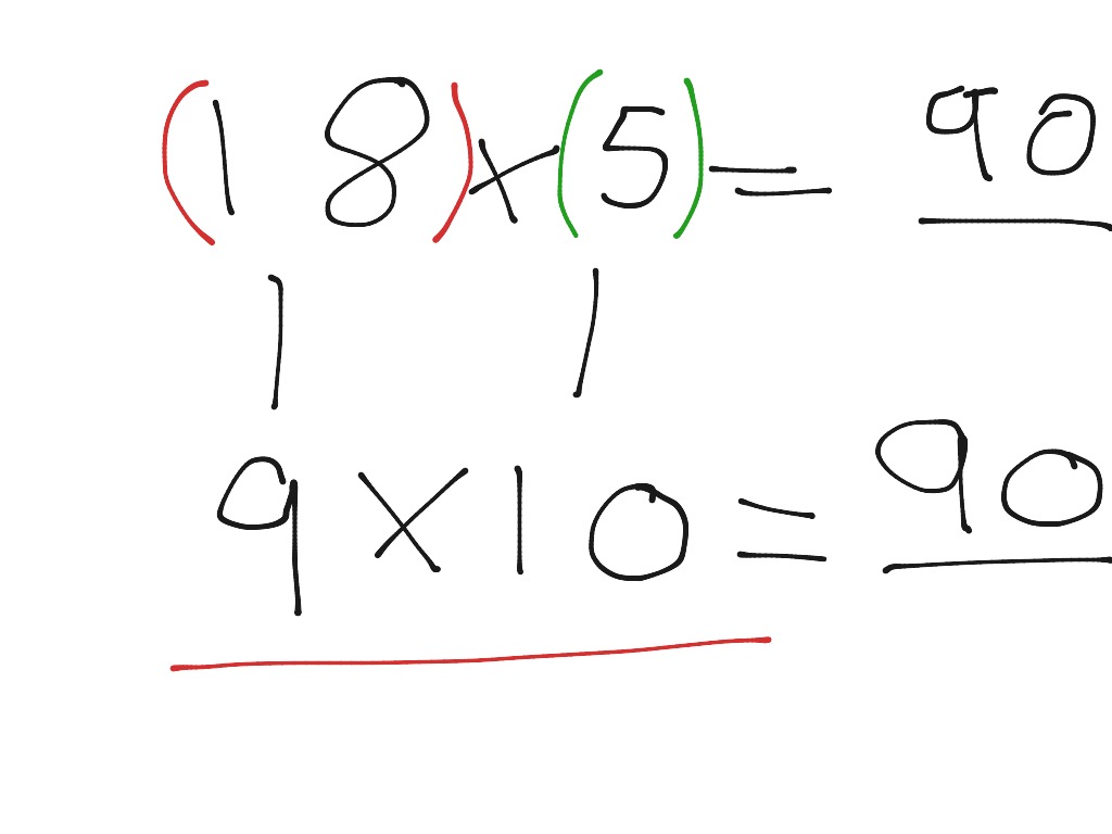 Doubling and half strategy's to solve multiplication problems | Math | ShowMe