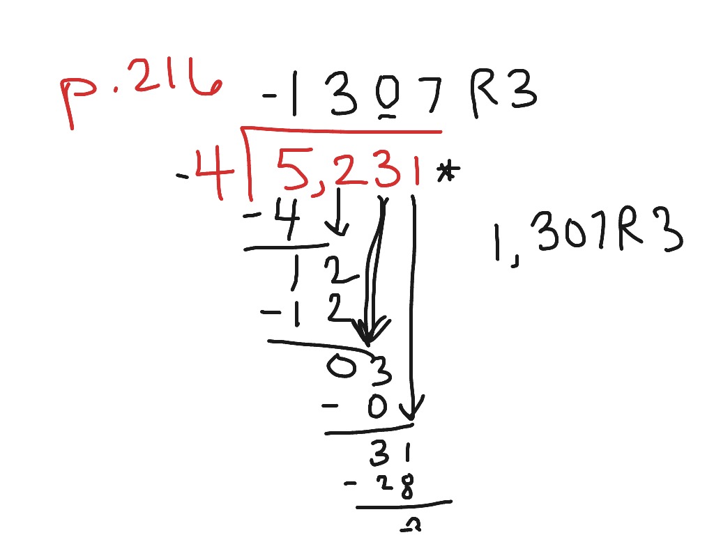 Quotients with Zeros (page 215-16) | Math | ShowMe
