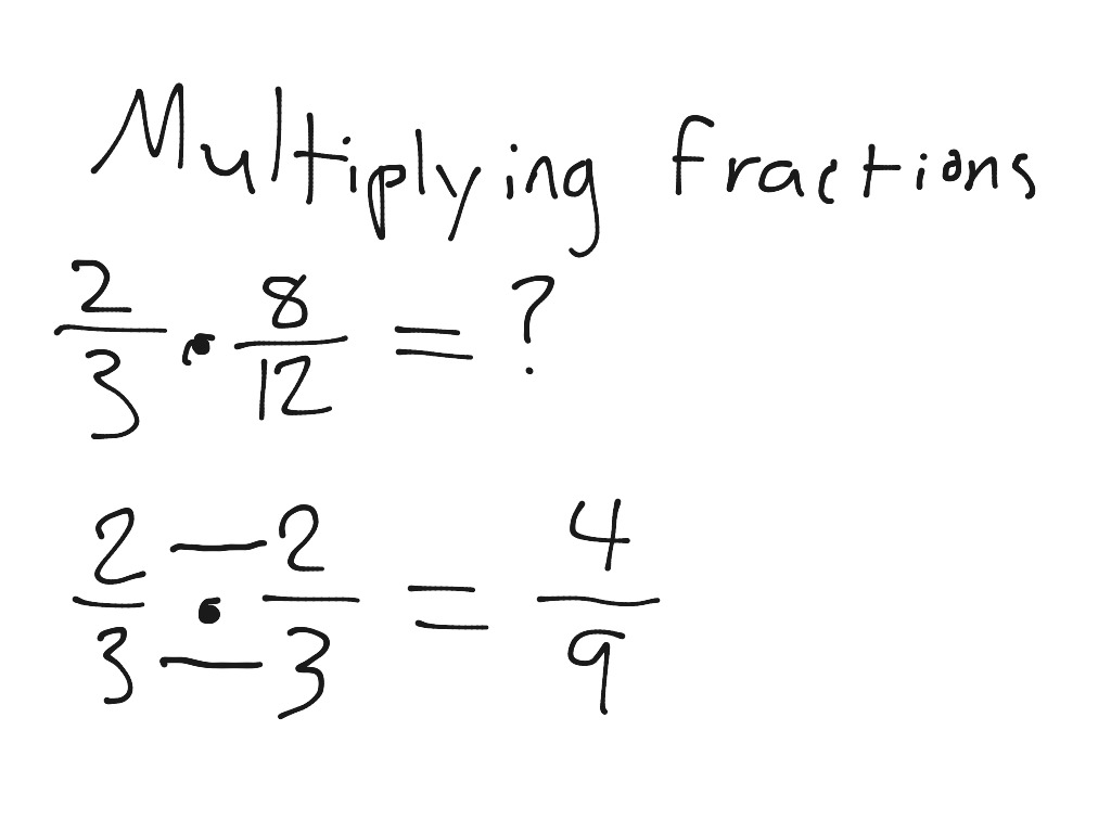 Math tip | Math, Multiplying and Dividing Fractions | ShowMe