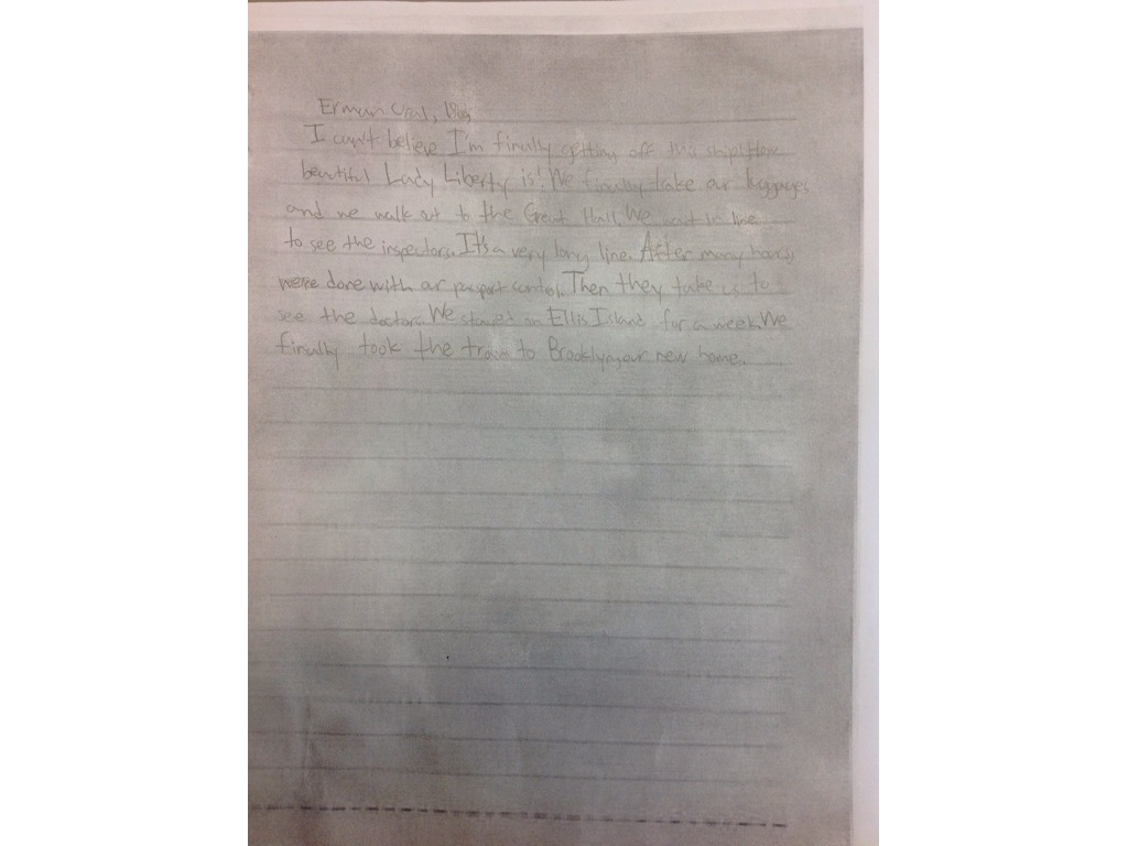 Ellis Island Diary | History | ShowMe