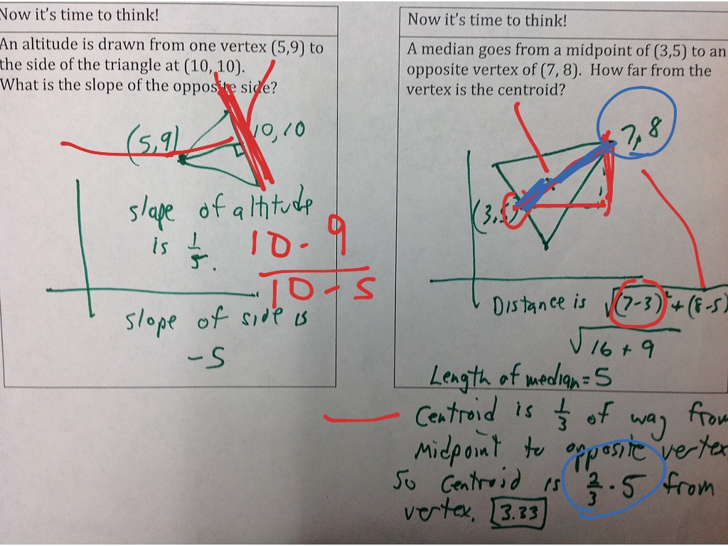 ST 8 centers of triangles | Math, geometry | ShowMe