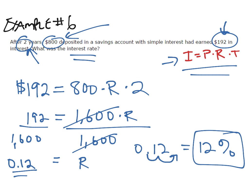Ch 2.8 - Simple Interest (IXL L11) | Math | ShowMe