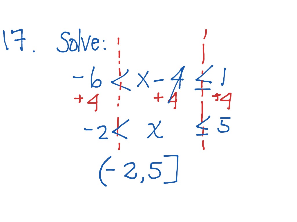 AIM Test 2 Review #13-17 | Math, Algebra | ShowMe
