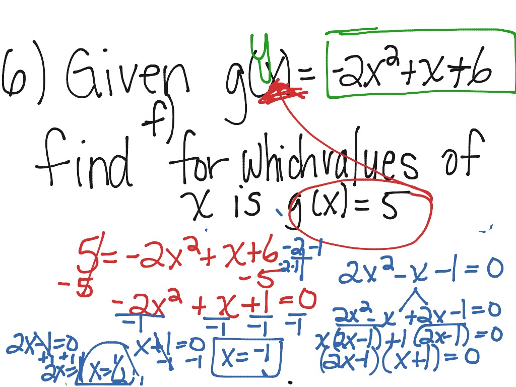 Math 1314 Test 2 review problems 1-6 | Math, Algebra | ShowMe