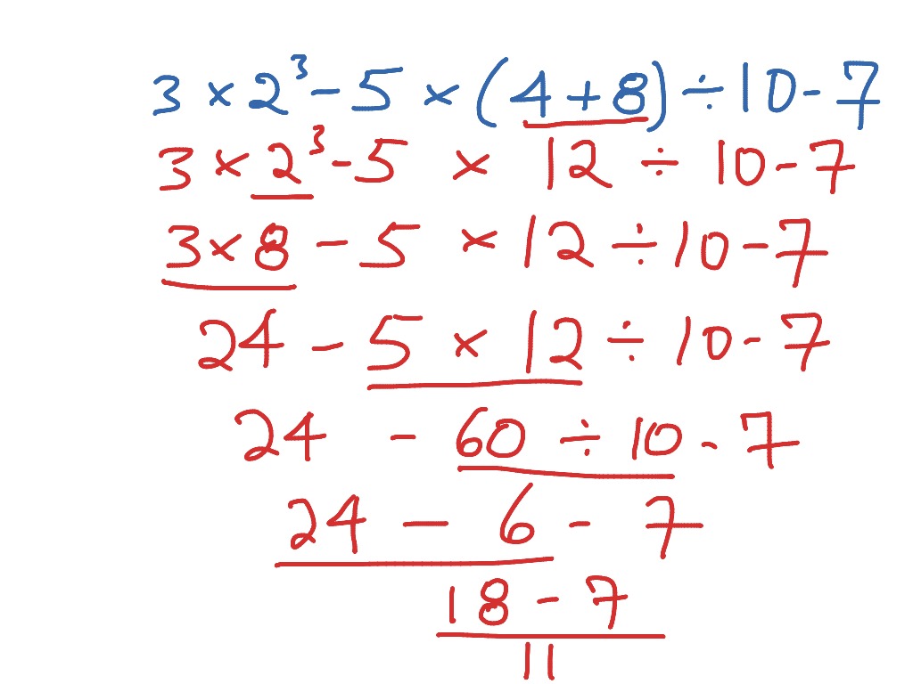 Comment calculer une chaîne d'opérations? | Math | ShowMe