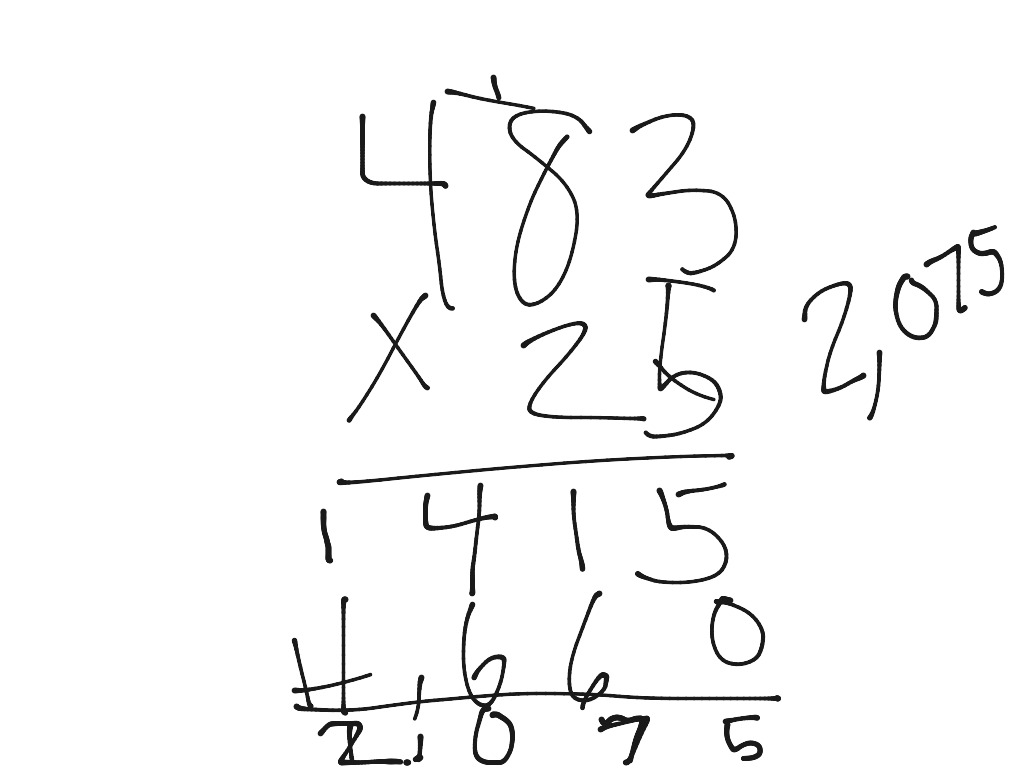 Mutilplying | Math, Elementary Math, 5th grade math, multiplication ...