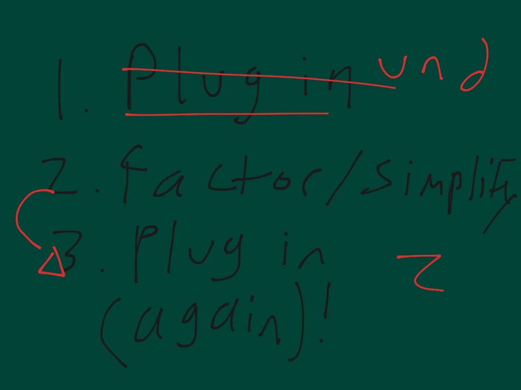 Algebraically finding the limit of unfactored functions | Math ...