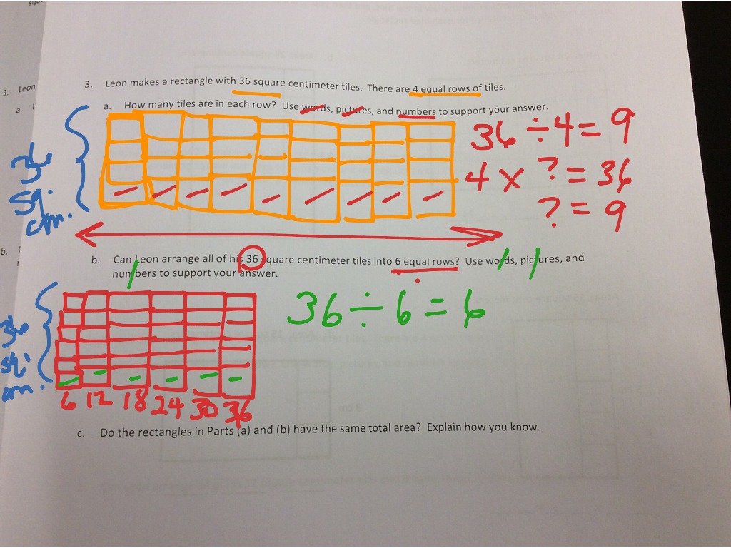 Module 4, Lesson 5 | Math, Elementary Math, 3rd grade | ShowMe