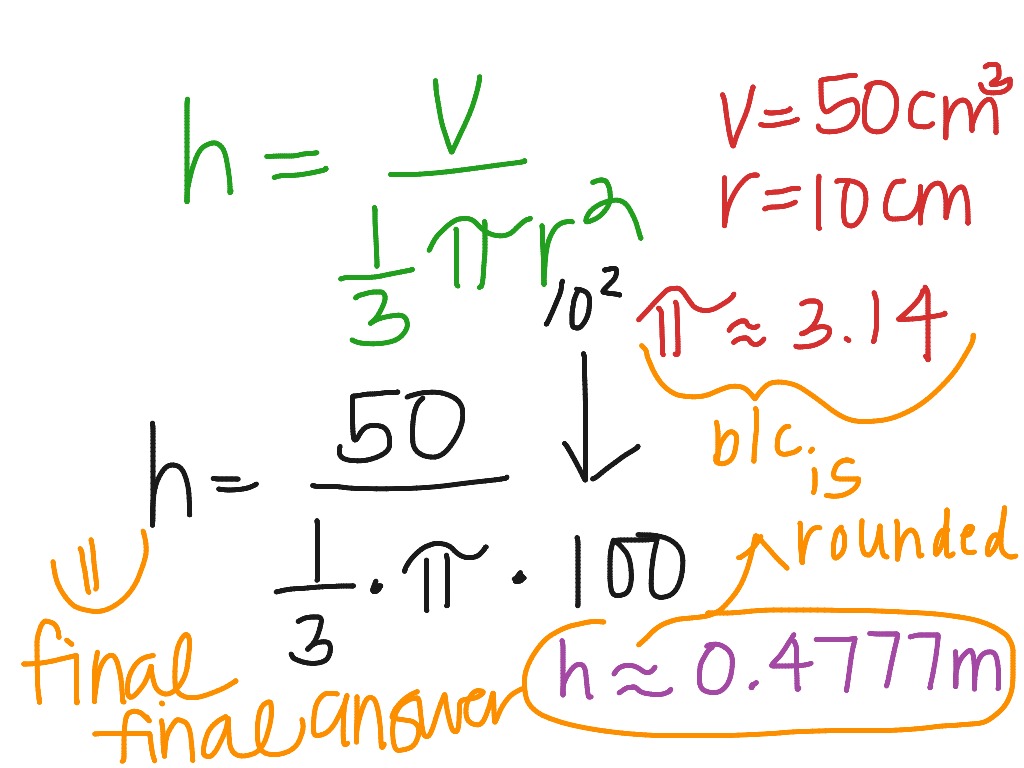 Transforming Formulas - examples | Math, Algebra | ShowMe